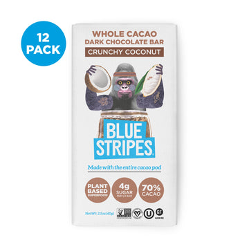 WHOLE CACAO CHOCOLATE BARS – Blue Stripes