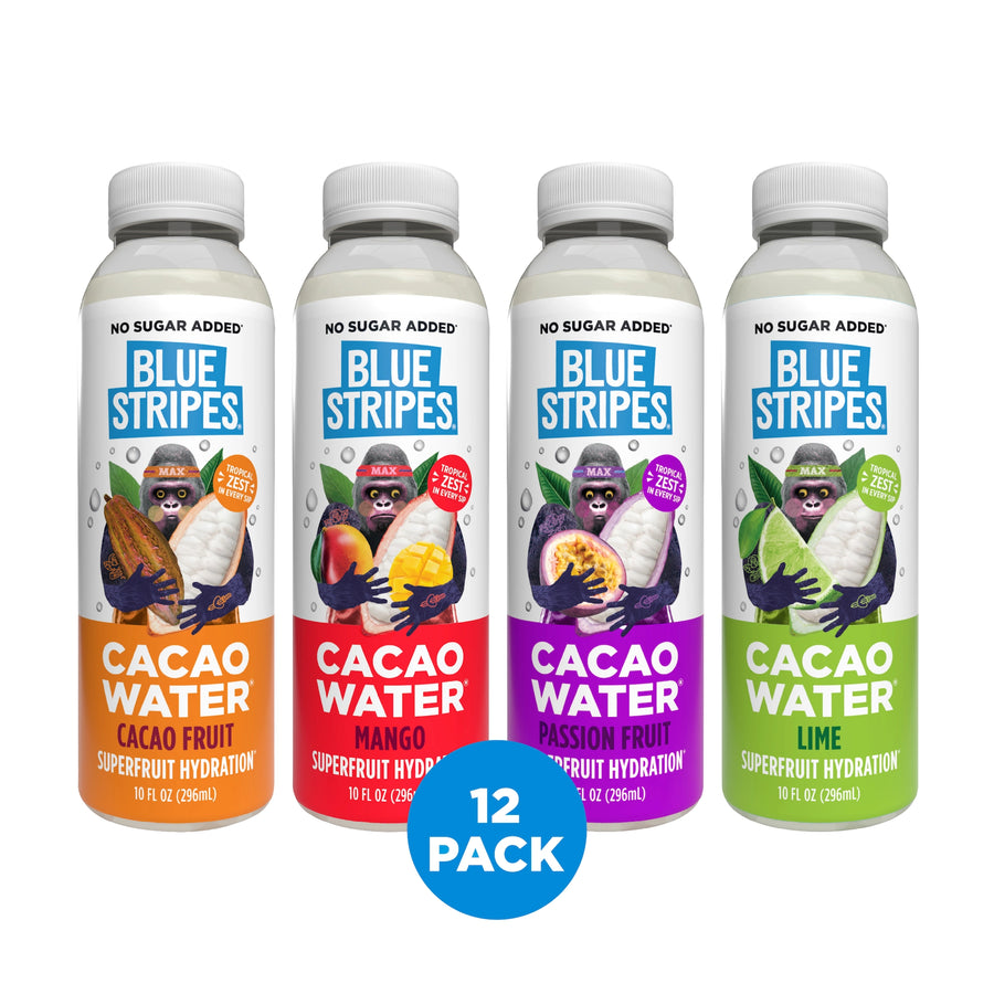Cacao Water - Variety Pack – Blue Stripes